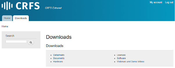 Where can I access CRFS Software?